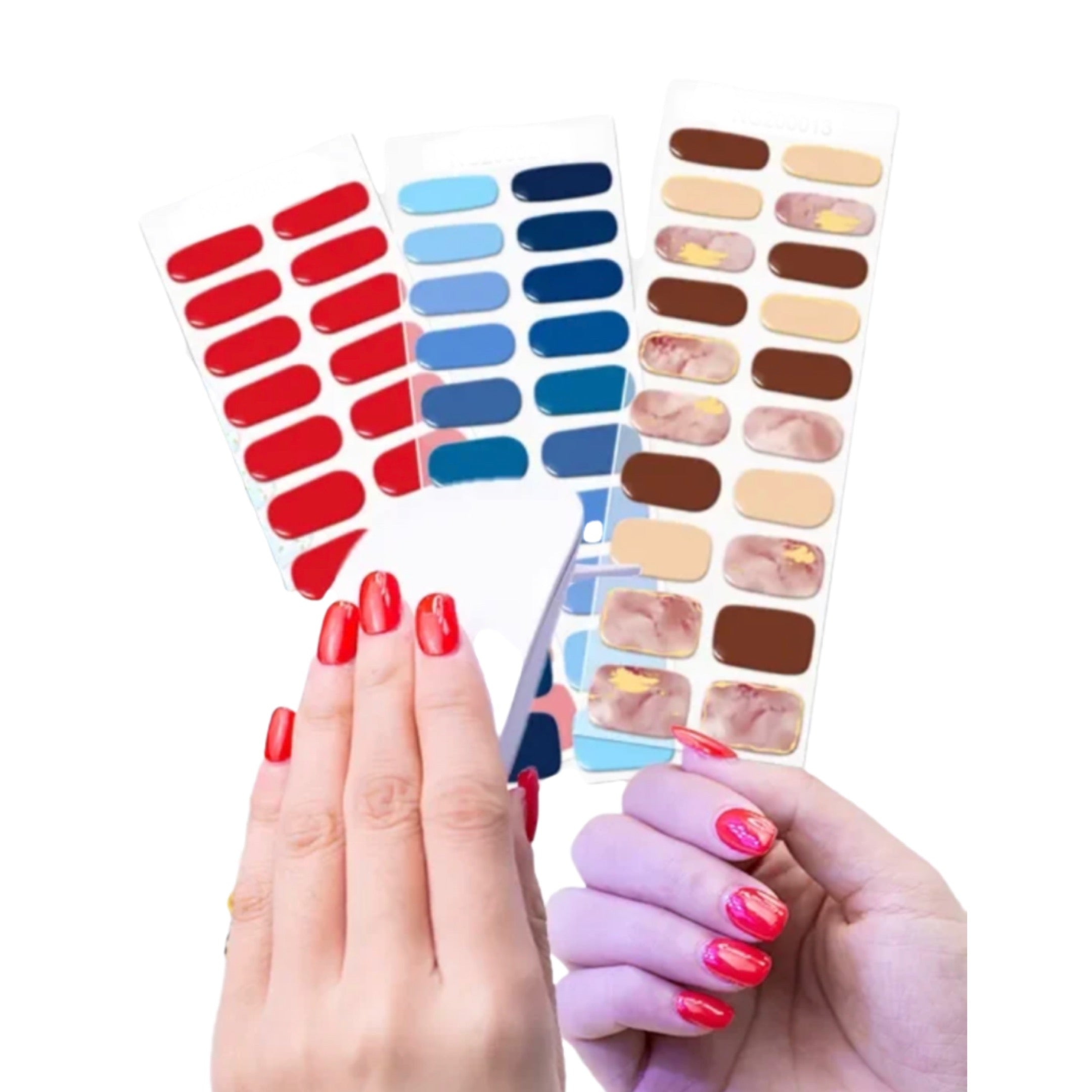 NAILFORDABLE!-Hundreds of Nail Polish Wraps' Styles & Colors for $2.99