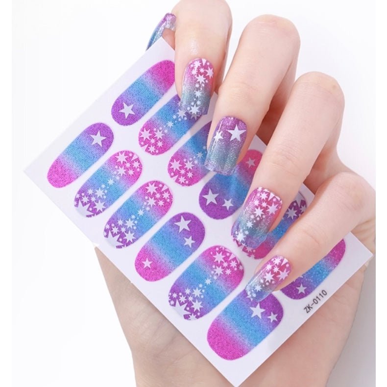 Heart Bubbles | Nail Wraps | Nail Stickers | Nail Strips | Gel Nails ...