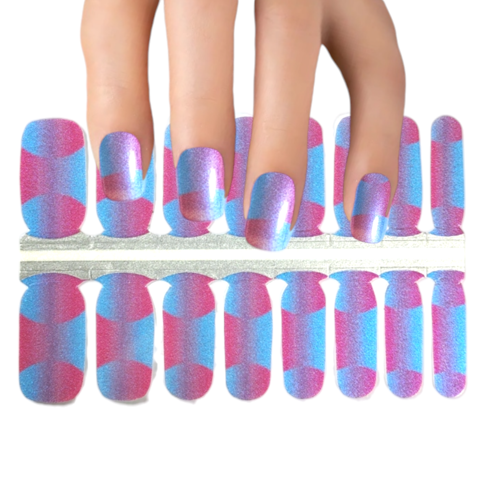 Navi 3D Illusion| Nail Wraps | Nail Stickers | Nail Strips | Gel Nails | Nail Polish Wraps ...