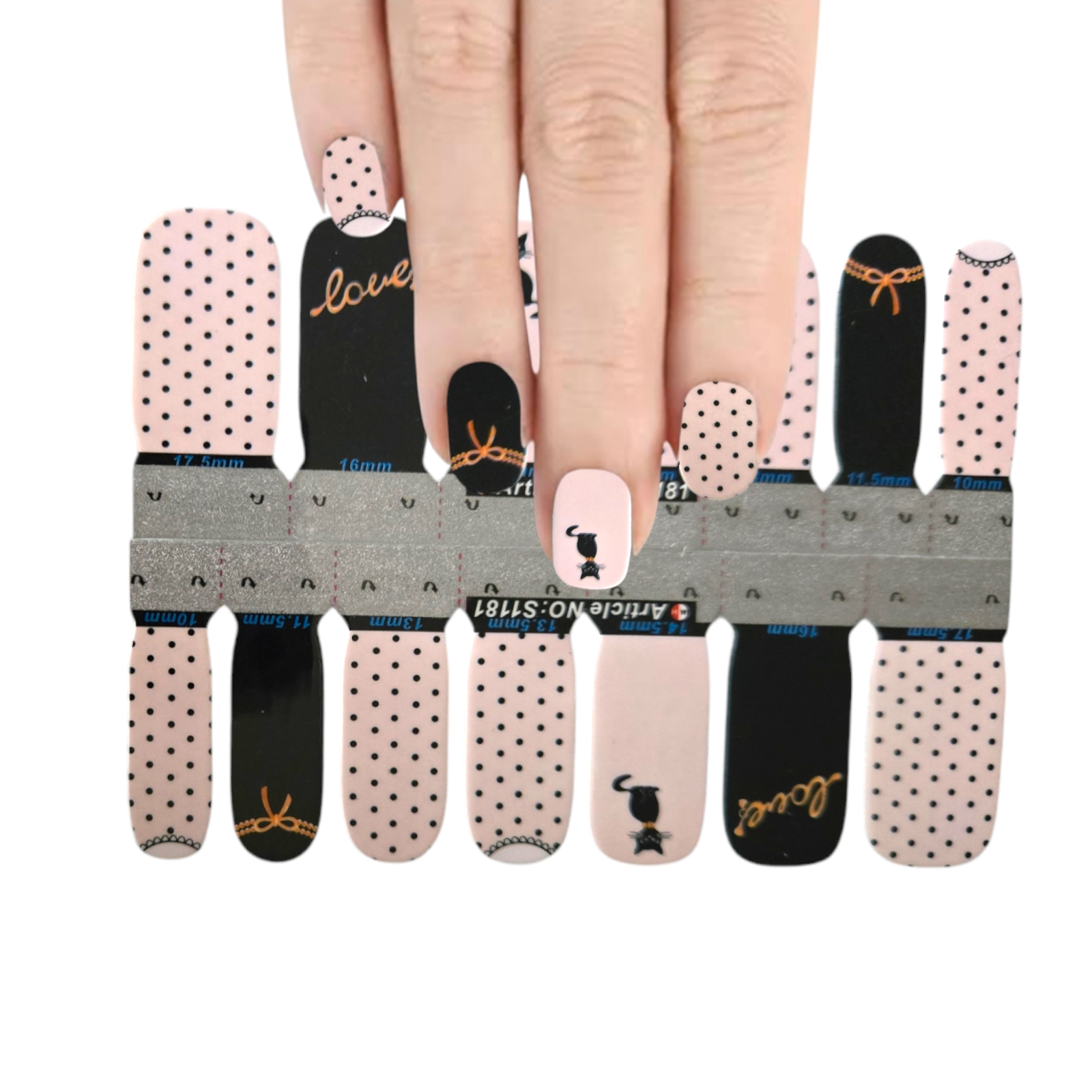 Purr-fect love| Nail Wraps | Nail Stickers | Nail Strips | Gel Nails ...