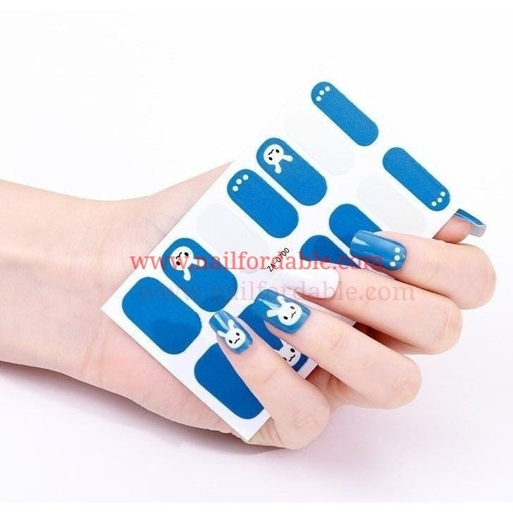 White Rabbit | Nail Wraps | Nail Stickers | Nail Strips | Gel Nails ...