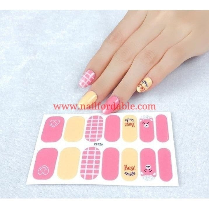 Best smile | Nail Wraps | Nail Stickers | Nail Strips | Gel Nails ...