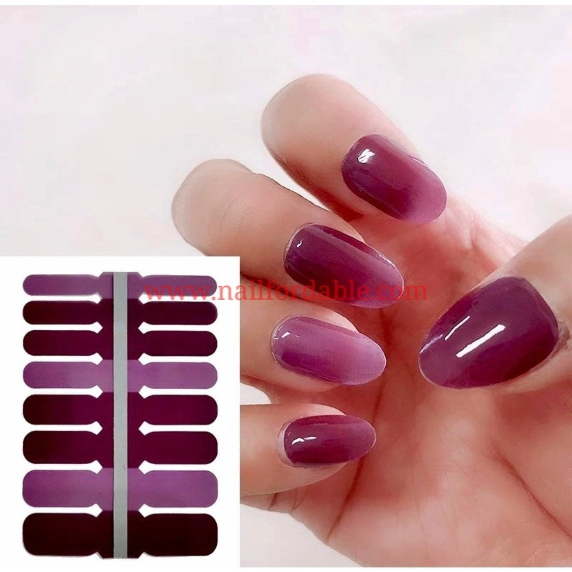 Fading (Crystal Wraps) | Nail Wraps | Nail Stickers | Nail Strips | Gel ...