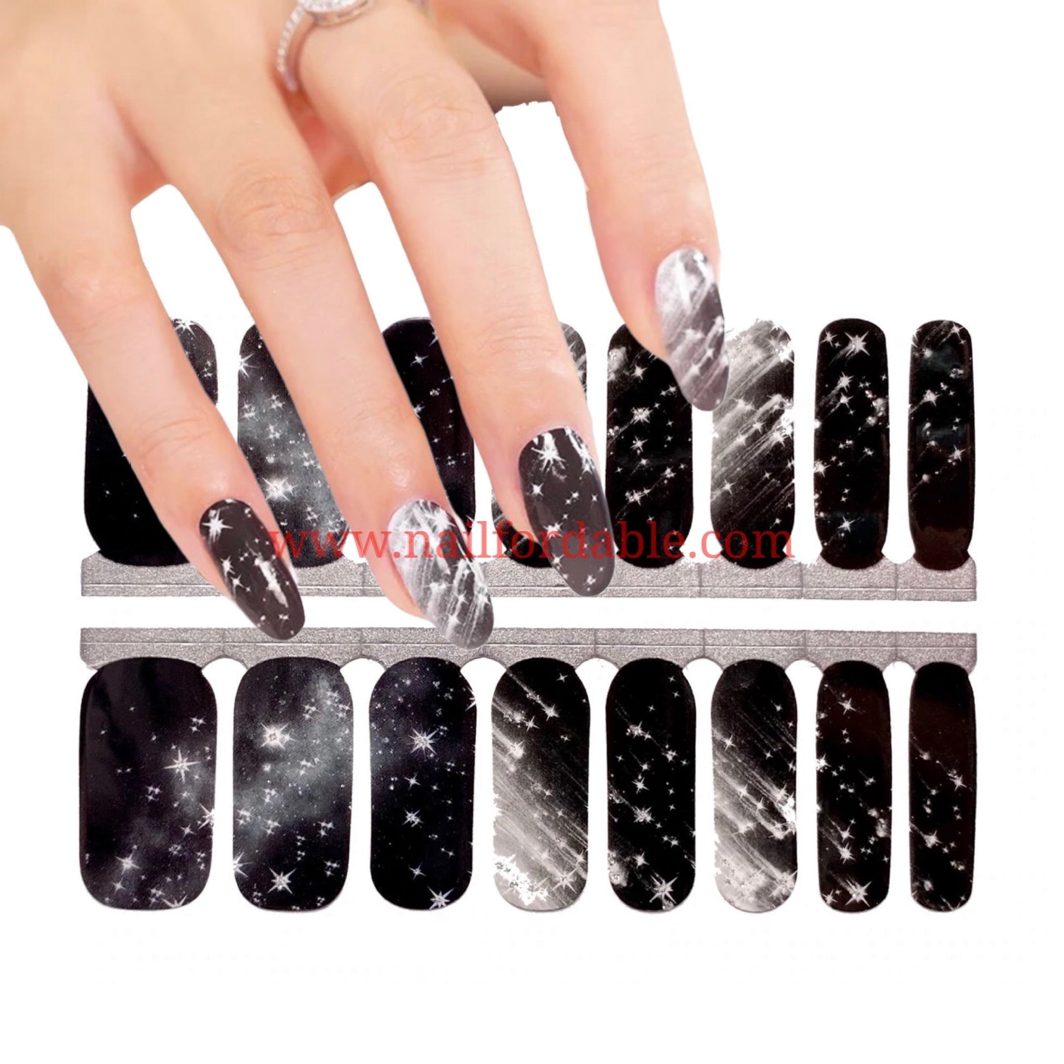 Stellar| Nail Wraps | Nail Stickers | Nail Strips | Gel Nails | Nail ...